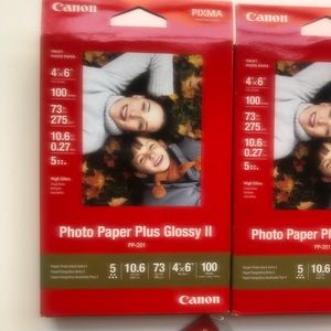 Canon | Office | Canon Inkjet Photo Paper Plus Glossy Ii 4x6 35 | Poshmark